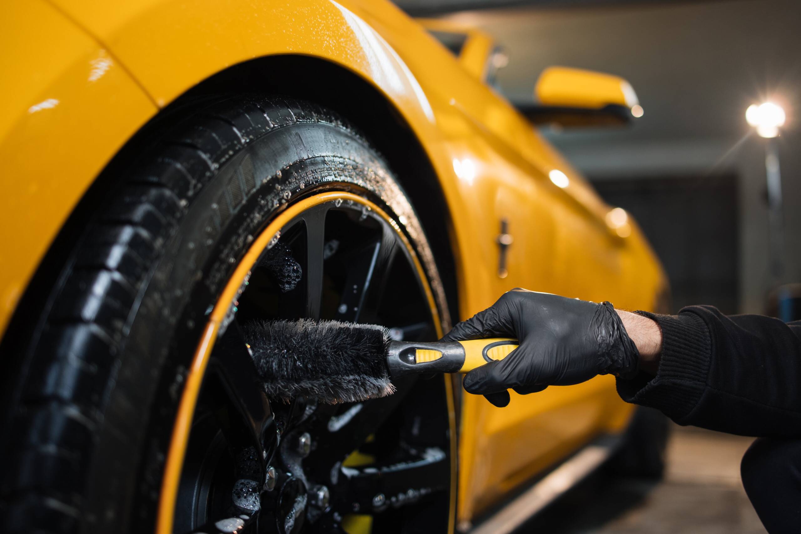 Rims & tires washing – Mr Sponge auto spa
